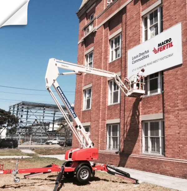 Installation - Stick On Signs